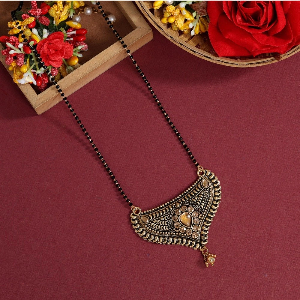 Delightful Gold Color Mangalsutra – Jagstore.in